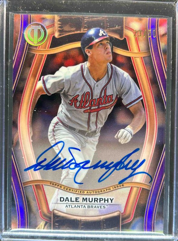 Dale Murphy 2025 Topps Tribute #PTGA-DMU Pillars Of The Game Autograph ...