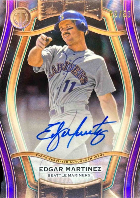 Edgar Martinez 2025 Topps Tribute #PTGA-EM Pillars Of The Game ...