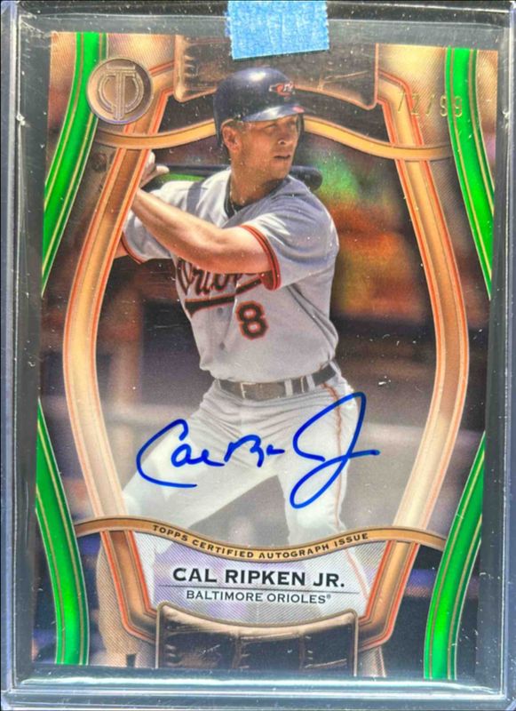 Cal Ripken, Jr. 2025 Topps Tribute #PTGA-CR Pillars Of The Game ...