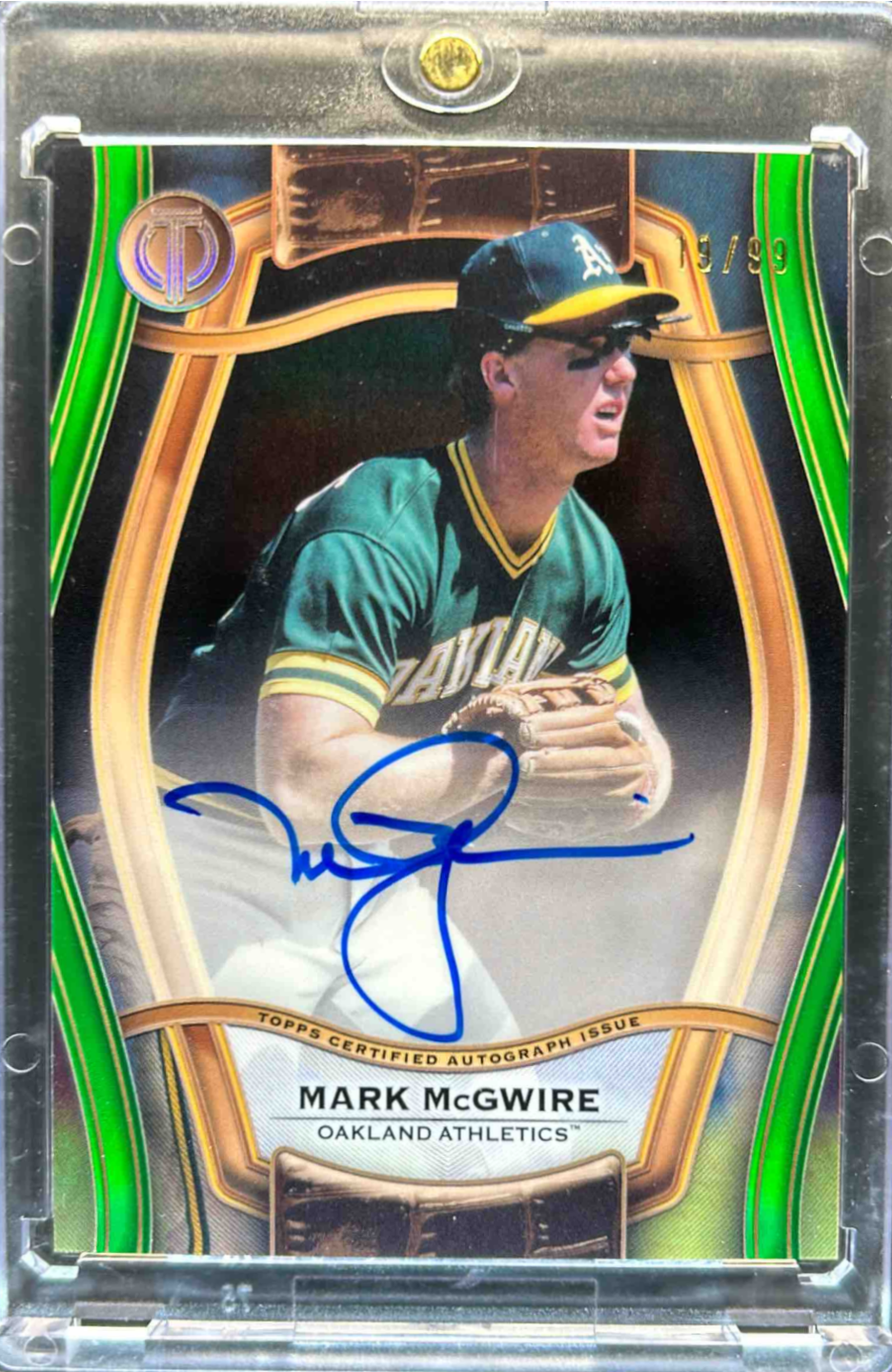 Mark McGwire 2025 Topps Tribute #PTGA-MM Pillars Of The Game Autograph ...