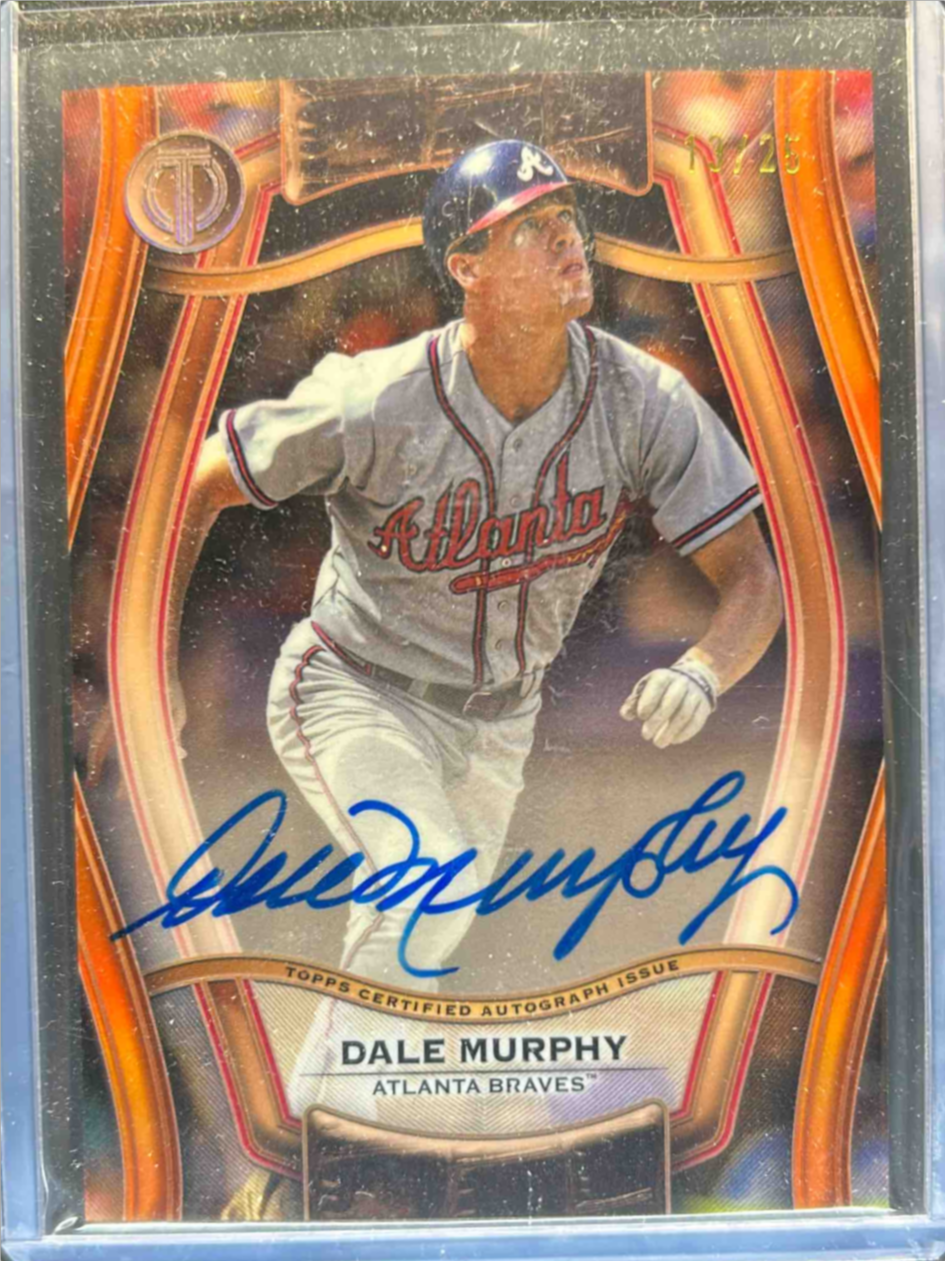 Dale Murphy 2025 Topps Tribute #PTGA-DMU Pillars Of The Game Autograph ...