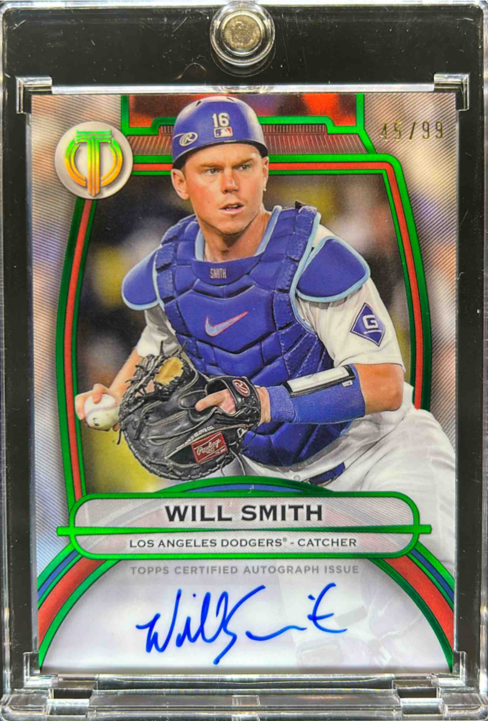 Will Smith 2025 Topps Tribute #TA-WS Tribute Autograph - Green /99 ...