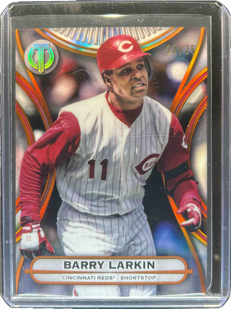 Barry Larkin 2025 Topps Tribute #8 Orange /25 Price Guide - Sports Card ...
