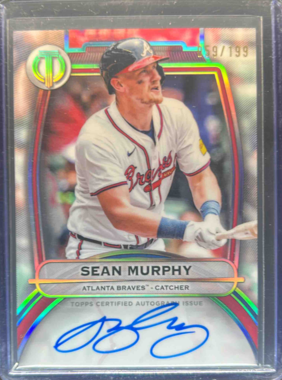 Sean Murphy 2025 Topps Tribute #TA-MUR Tribute Autograph /199 Price ...
