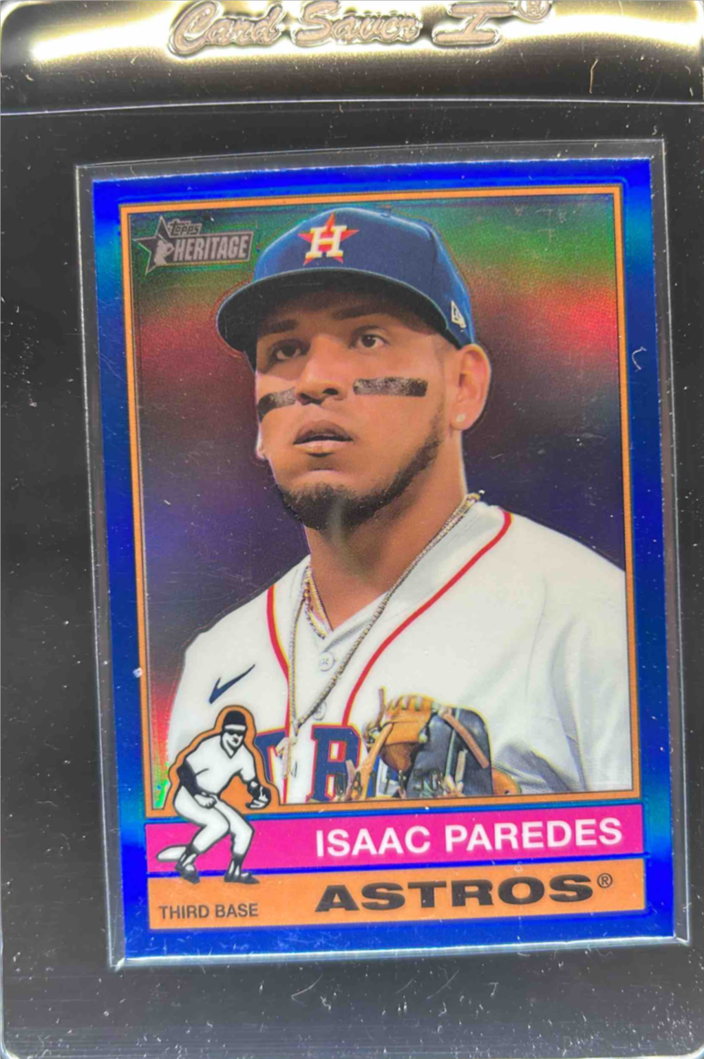 Isaac Paredes 2025 Topps Heritage #8 Chrome - Blue Refractor /150 Price ...