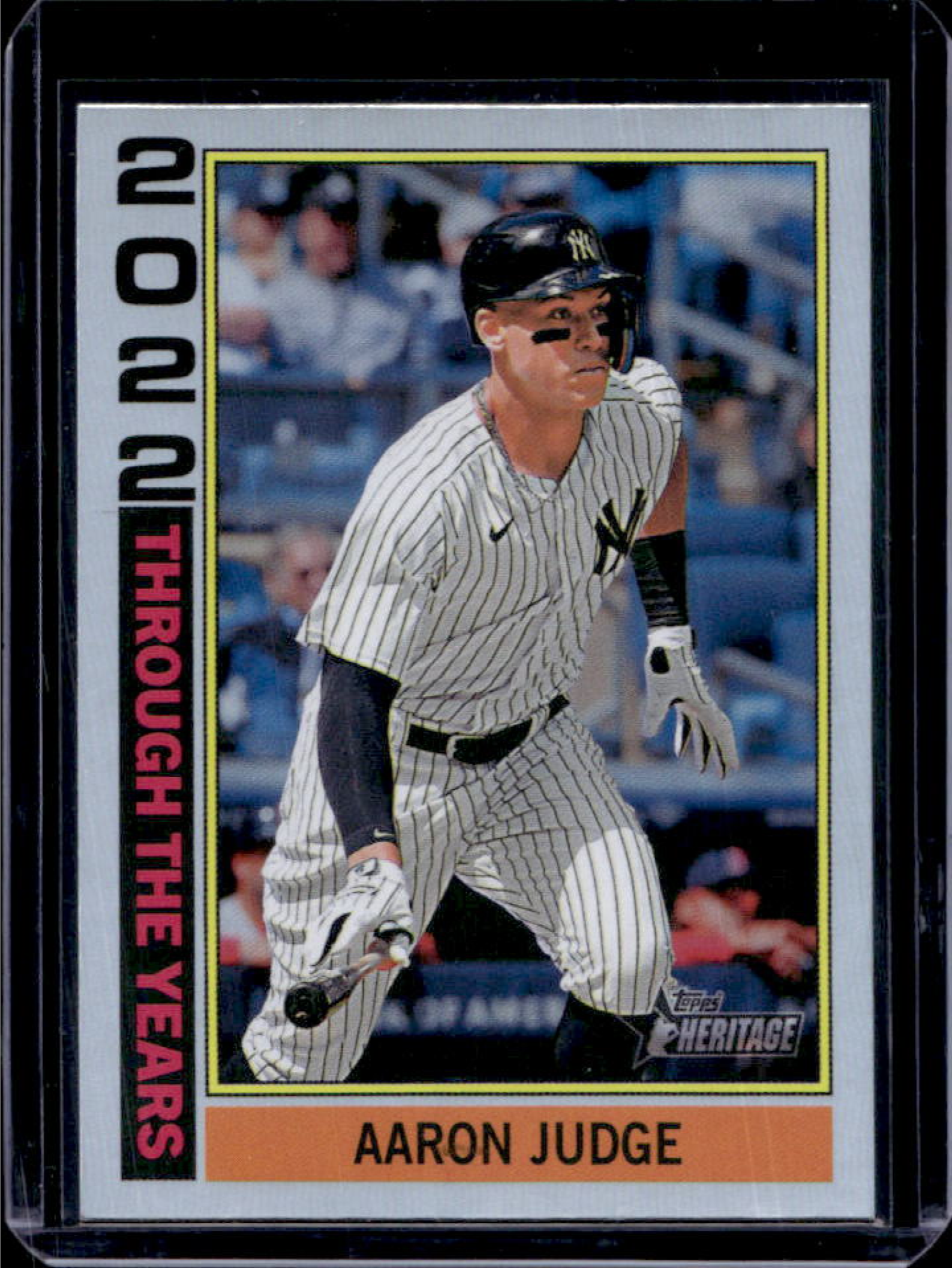 Aaron Judge 2025 Topps Heritage #TTY-23 Through the Years - Holographic ...