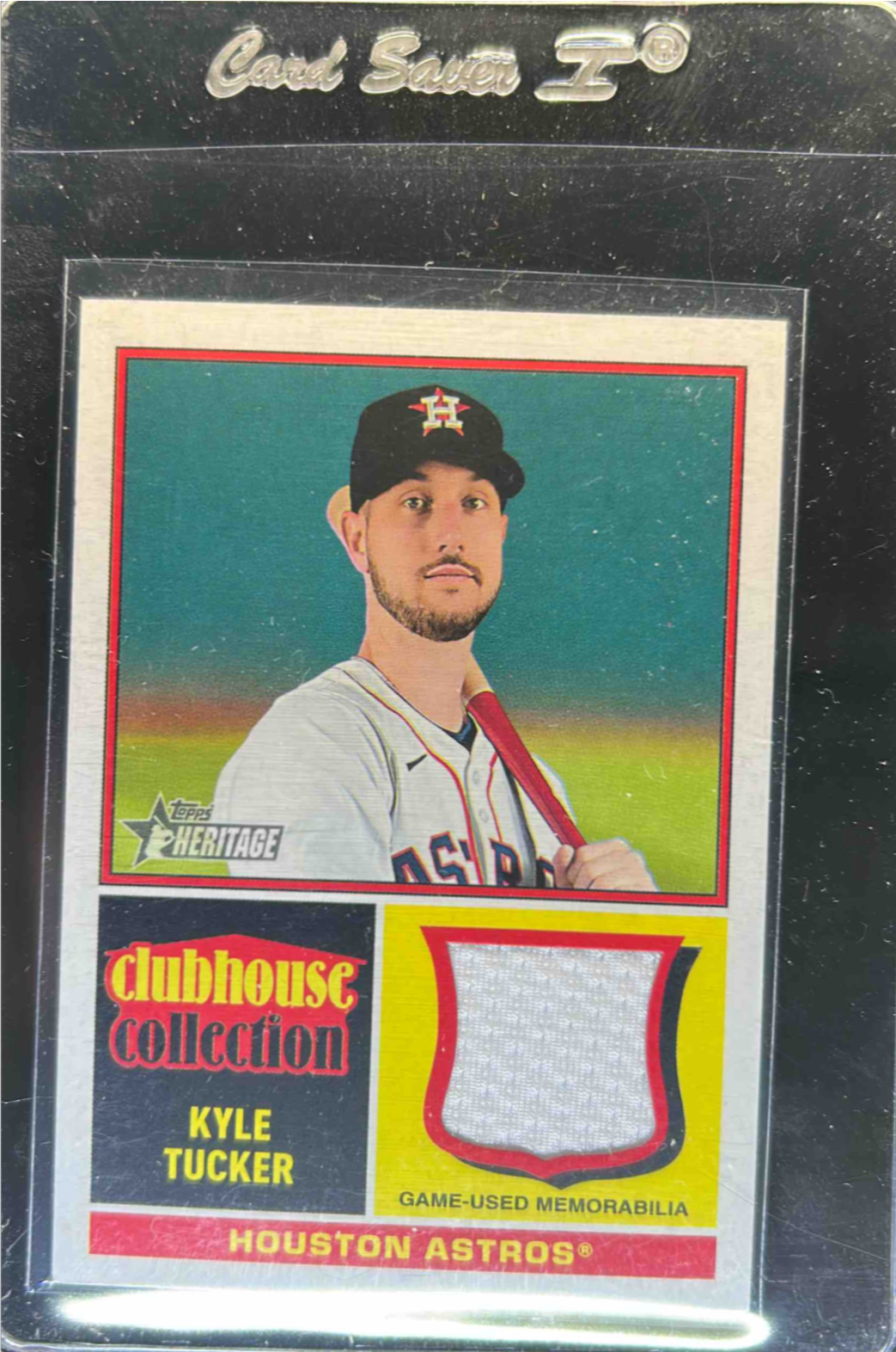 Kyle Tucker 2025 Topps Heritage #CCR-KT Clubhouse Collection Relics ...