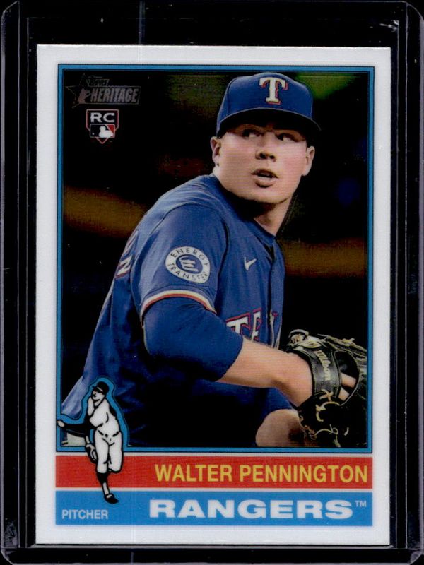 Walter Pennington 2025 Topps Heritage #101 Chrome Price Guide - Sports ...