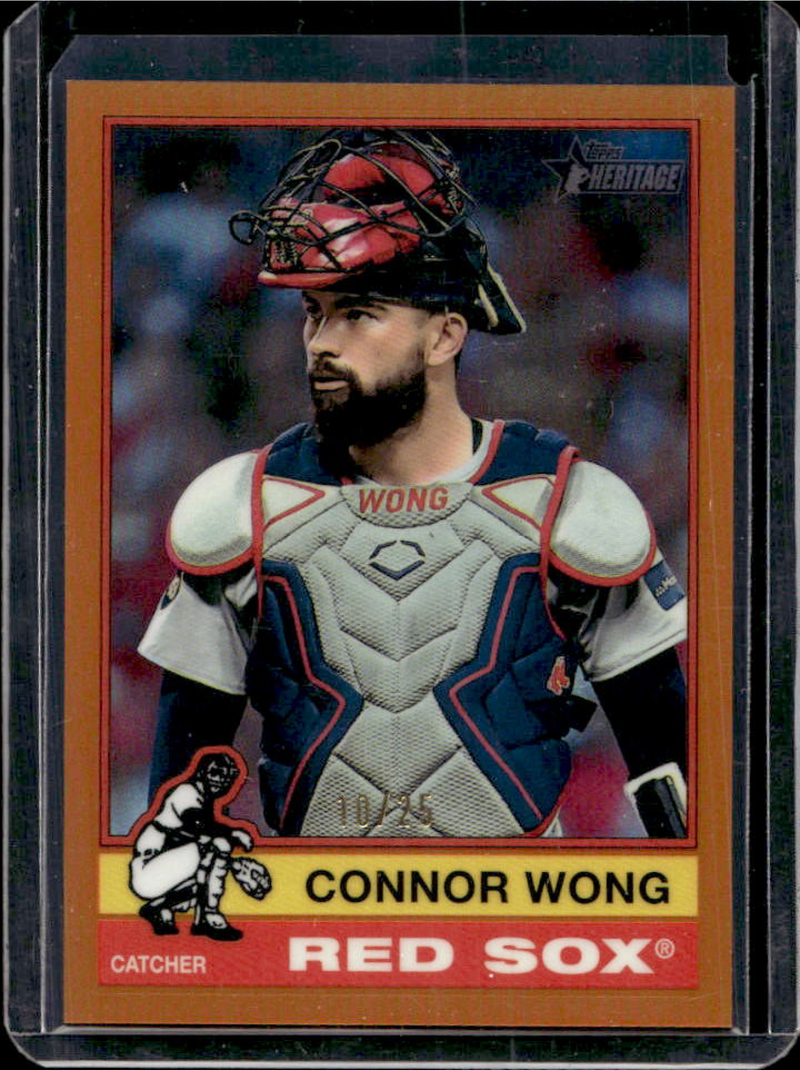 Connor Wong 2025 Topps Heritage #235 Chrome - Orange Refractor /25 Price Guide - Sports Card ...