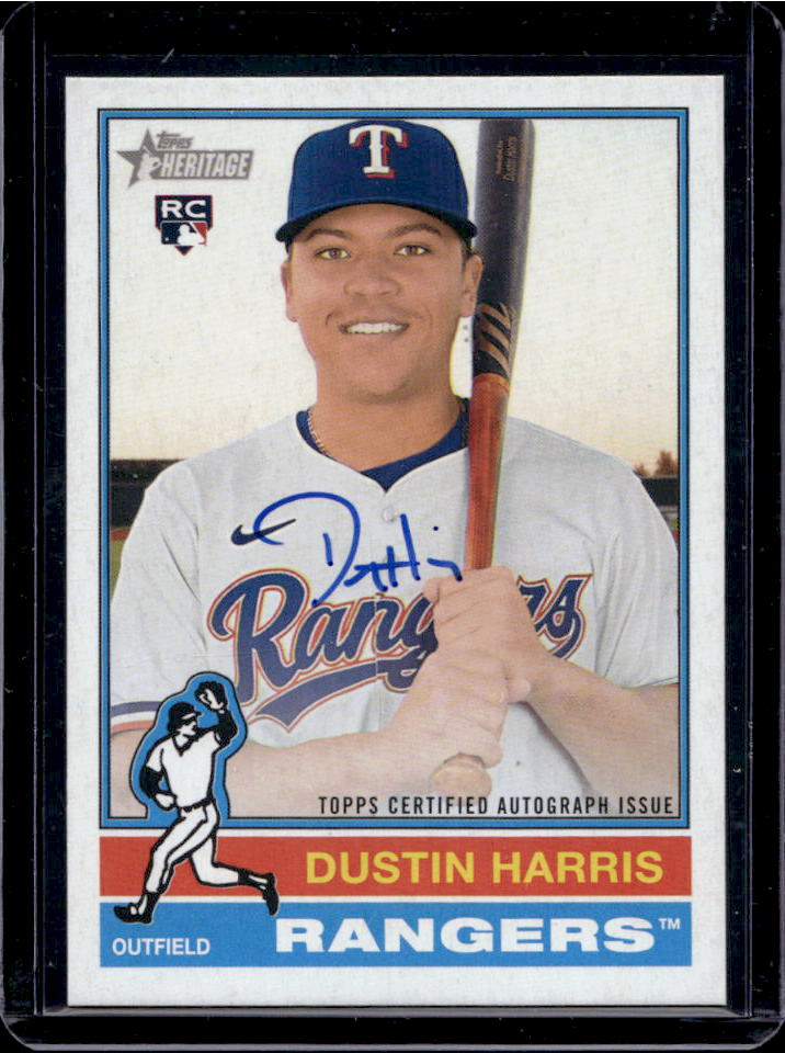 Dustin Harris 2025 Topps Heritage #ROA-DHA Real One Autographs Price ...