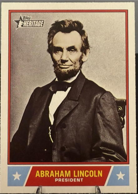 Abraham Lincoln 2025 Topps Heritage #NS-2 Notable Americans Price Guide ...