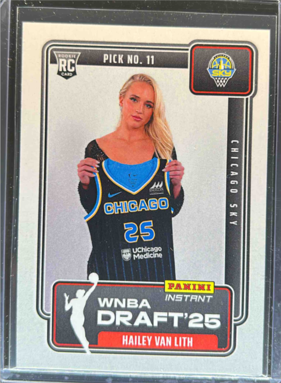 Hailey Van Lith 2025 Panini Instant WNBA Draft #DN-10 Base Price Guide ...