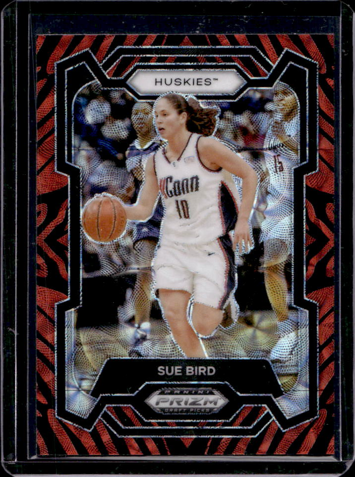 Sue Bird 2024 Prizm Draft Picks #58 Tiger Stripe /(SSP) Price Guide ...