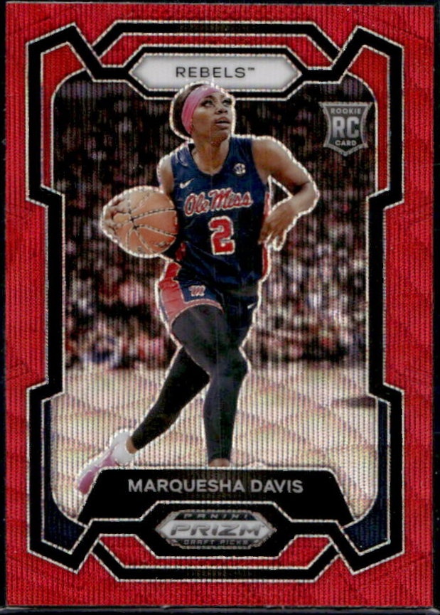 Marquesha Davis 2024 Prizm Draft Picks #96 Red Wave Price Guide ...