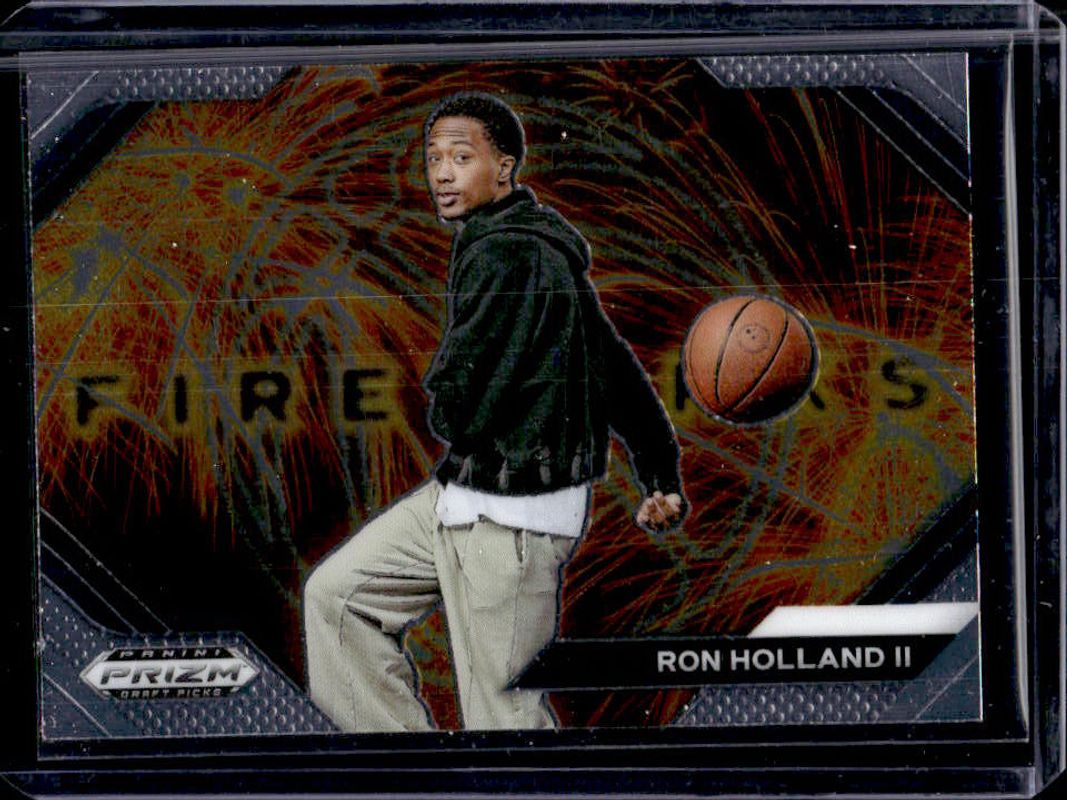 Ron Holland II 2024 Prizm Draft Picks #9 Fireworks Price Guide - Sports ...