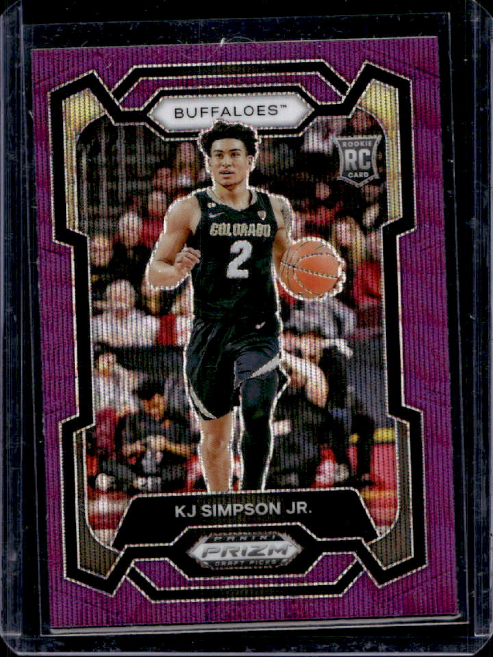 KJ Simpson Jr. 2024 Prizm Draft Picks #93 Purple Wave Price Guide ...