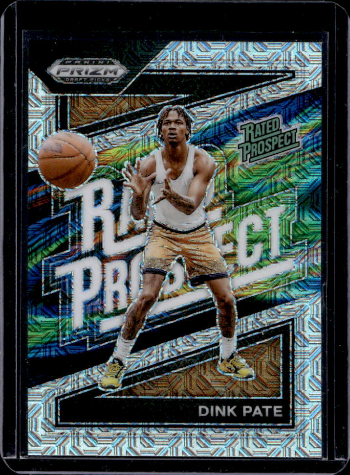Dink Pate 2024 Prizm Draft Picks #18 Rated Prospect - Mojo /25 Price ...