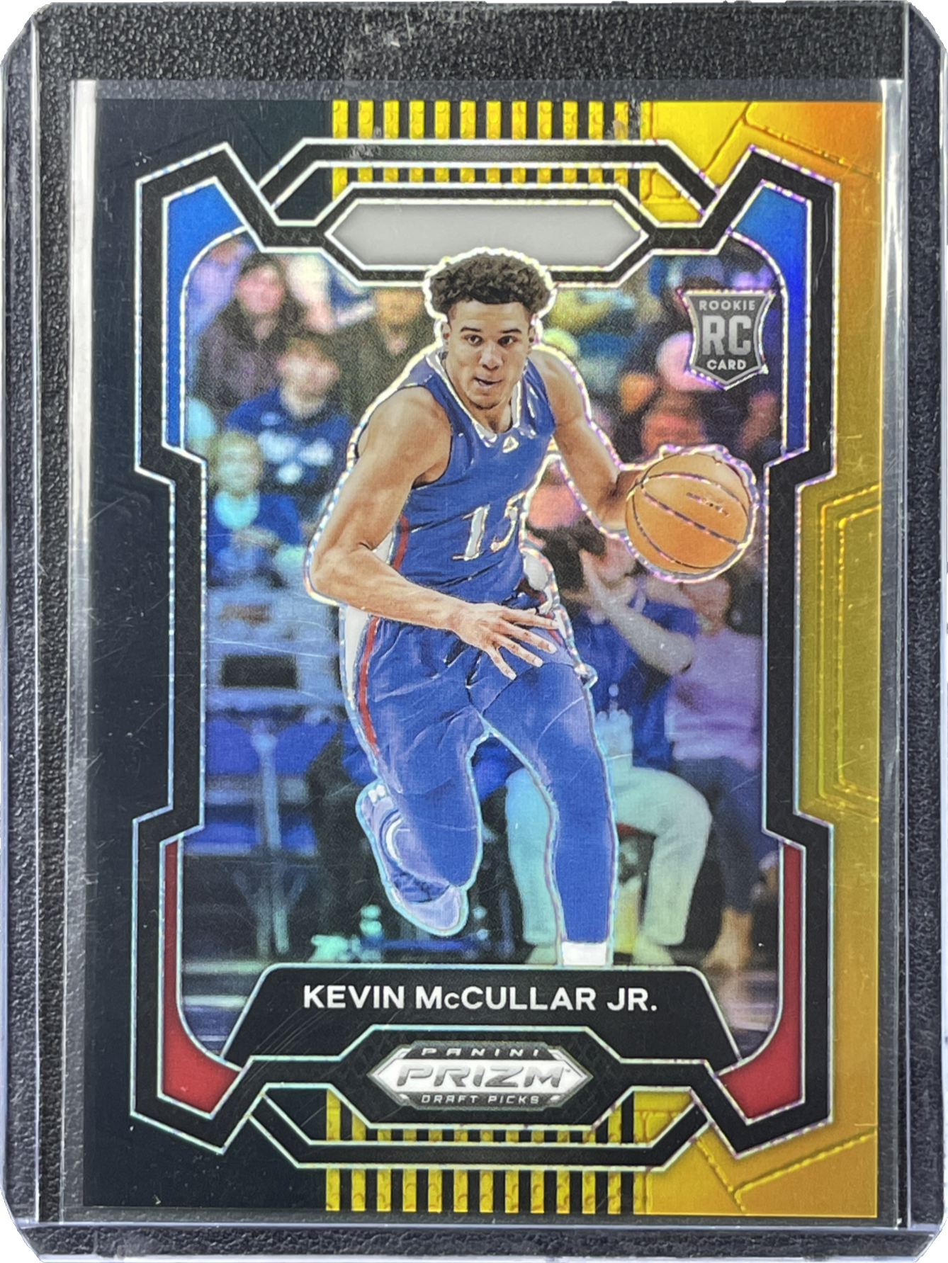 Kevin McCullar Jr. 2024 Prizm Draft Picks #19 Black Gold /5 Price Guide ...