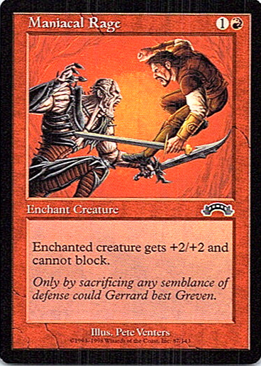 Maniacal Rage 1998 Exodus #87 Base Price Guide - Sports Card Investor