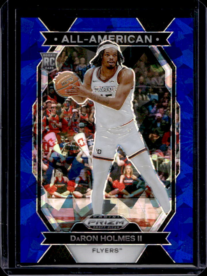 DaRon Holmes II 2024 Prizm Draft Picks #12 All-American - Blue Ice /99 ...