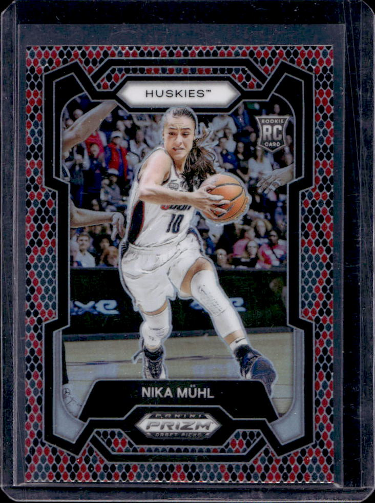 Nika Muhl 2024 Prizm Draft Picks #15 Snakeskin /(SSP) Price Guide ...