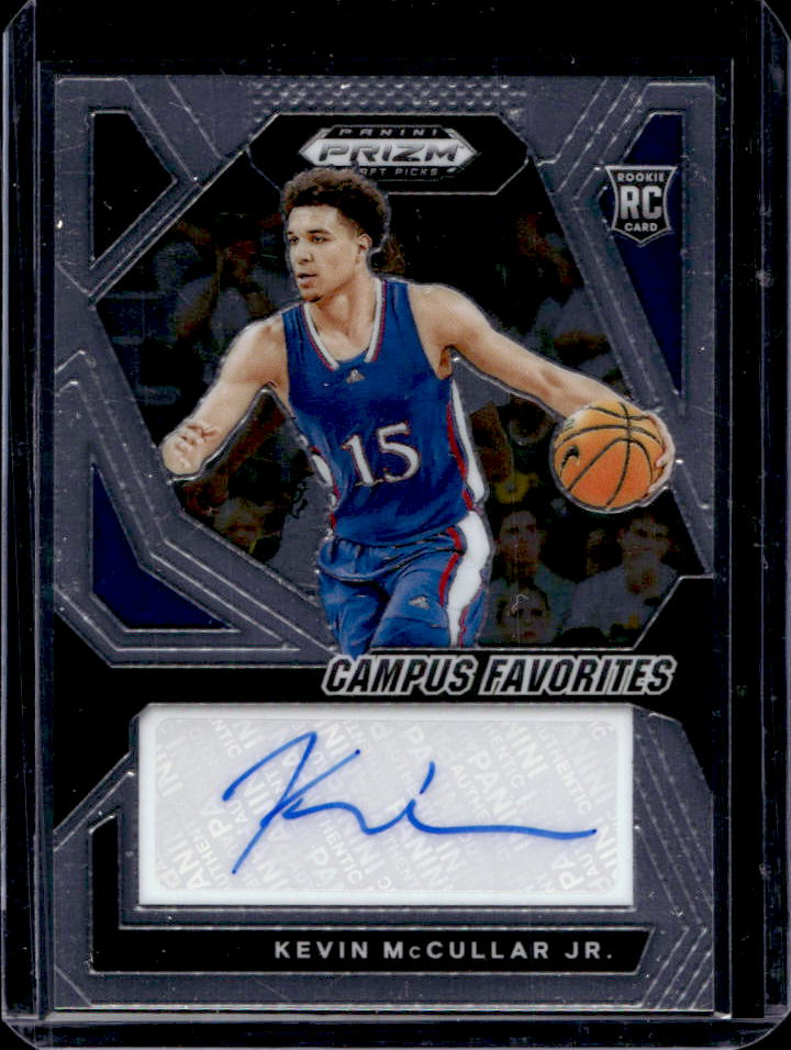 Kevin McCullar Jr. 2024 Prizm Draft Picks #CFS-KM Campus Favorites ...