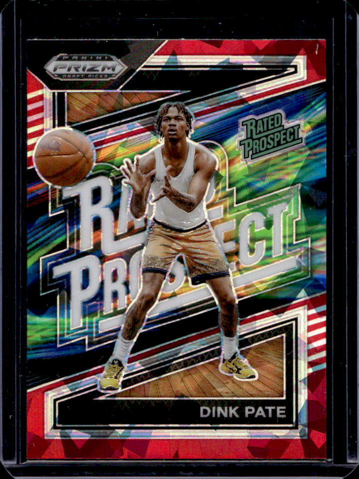 Dink Pate 2024 Prizm Draft Picks #18 Rated Prospect - Red Ice Price ...