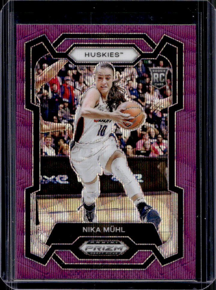 Nika Muhl 2024 Prizm Draft Picks #15 Purple Wave Price Guide - Sports ...
