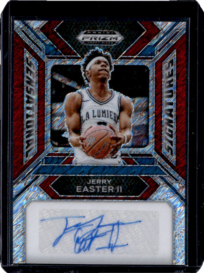 Jerry Easter II 2024 Prizm Draft Picks #SS-JES Sensational Signatures ...