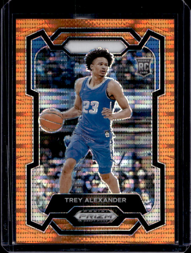 Trey Alexander 2024 Prizm Draft Picks #85 Orange Pulsar /49 Price Guide ...