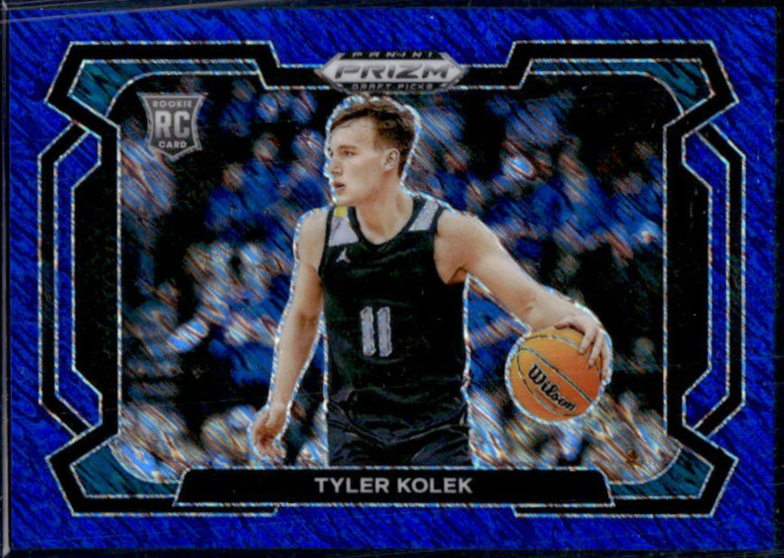 Tyler Kolek 2024 Prizm Draft Picks #7b Blue Shimmer /19 Price Guide ...