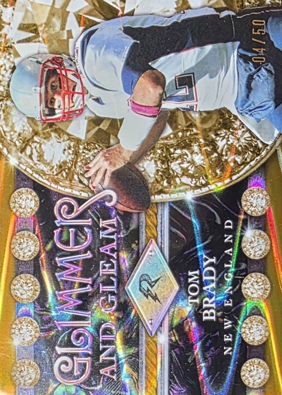 Tom Brady 2024 Topps Resurgence #GG-1 Glimmer & Gleam - Gold Power ...