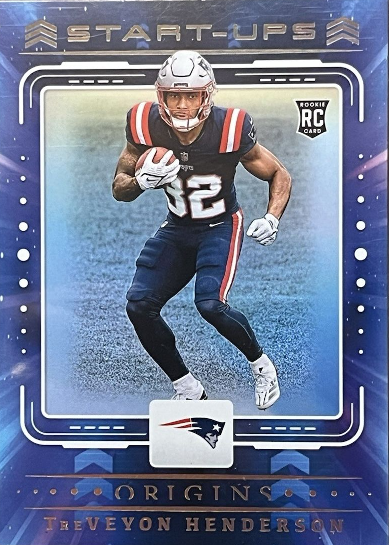 TreVeyon Henderson 2025 Origins #18 Start-Ups Price Guide - Sports Card ...