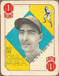Billy Cox 1951 Blue Backs #48 Base Price Guide - Sports Card Investor