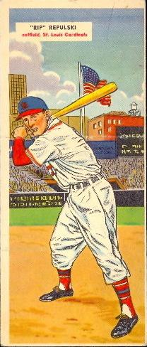 Rip Repulski / Ted Lepcio 1955 Topps Double Header #125-126 Base Price ...