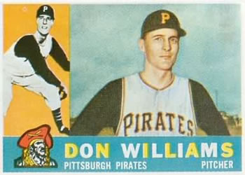 Don Williams Baseball Cards Price Guide - Sports Card Investor