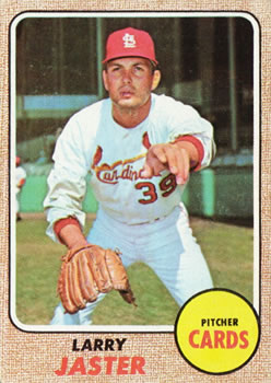 Larry Jaster 1968 Topps #117 Base Price Guide - Sports Card Investor