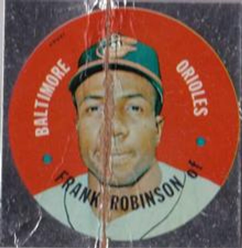 Frank Robinson 1968 Topps Test Discs Base Price Guide - Sports Card ...