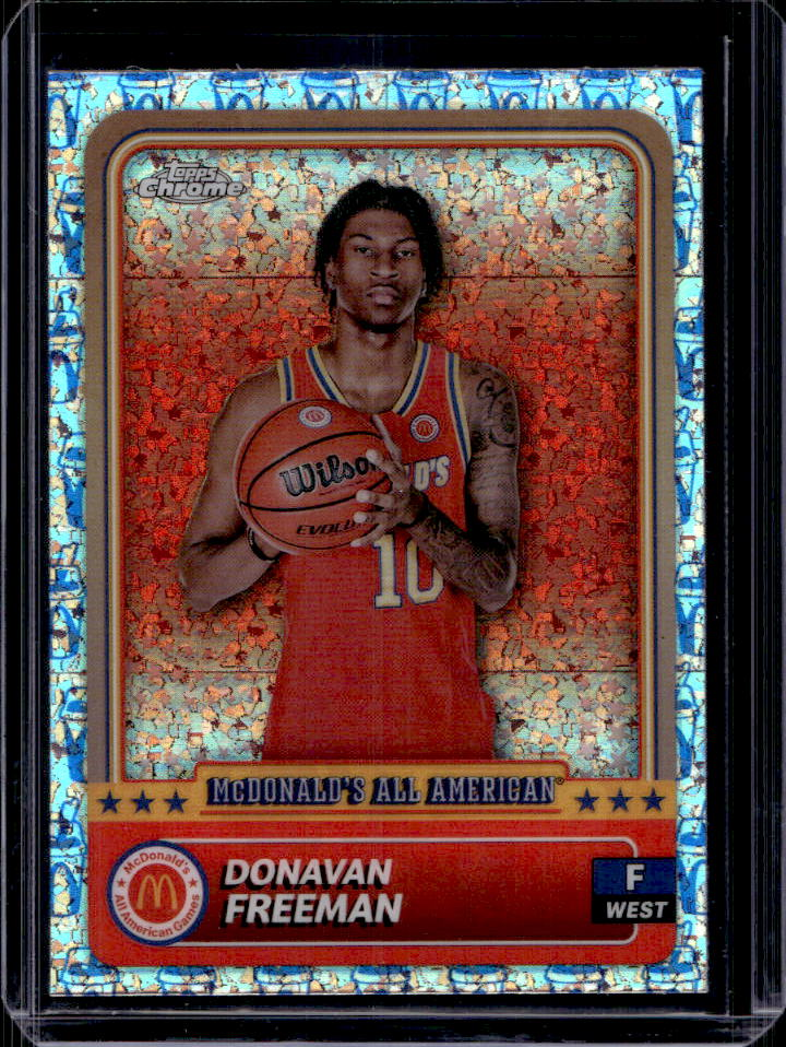 Donavan Freeman 2024 Topps Chrome McDonald's All-American #87 McFlurry ...