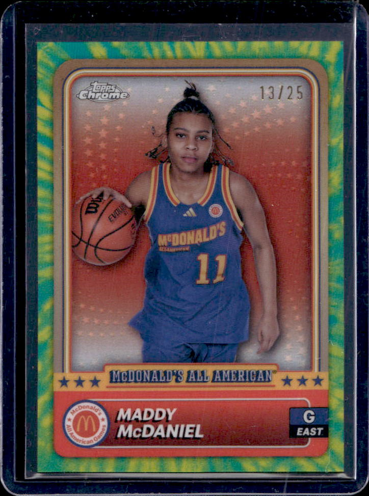 Maddy McDaniel 2024 Topps Chrome McDonald's All-American #57 Tie-Dye ...