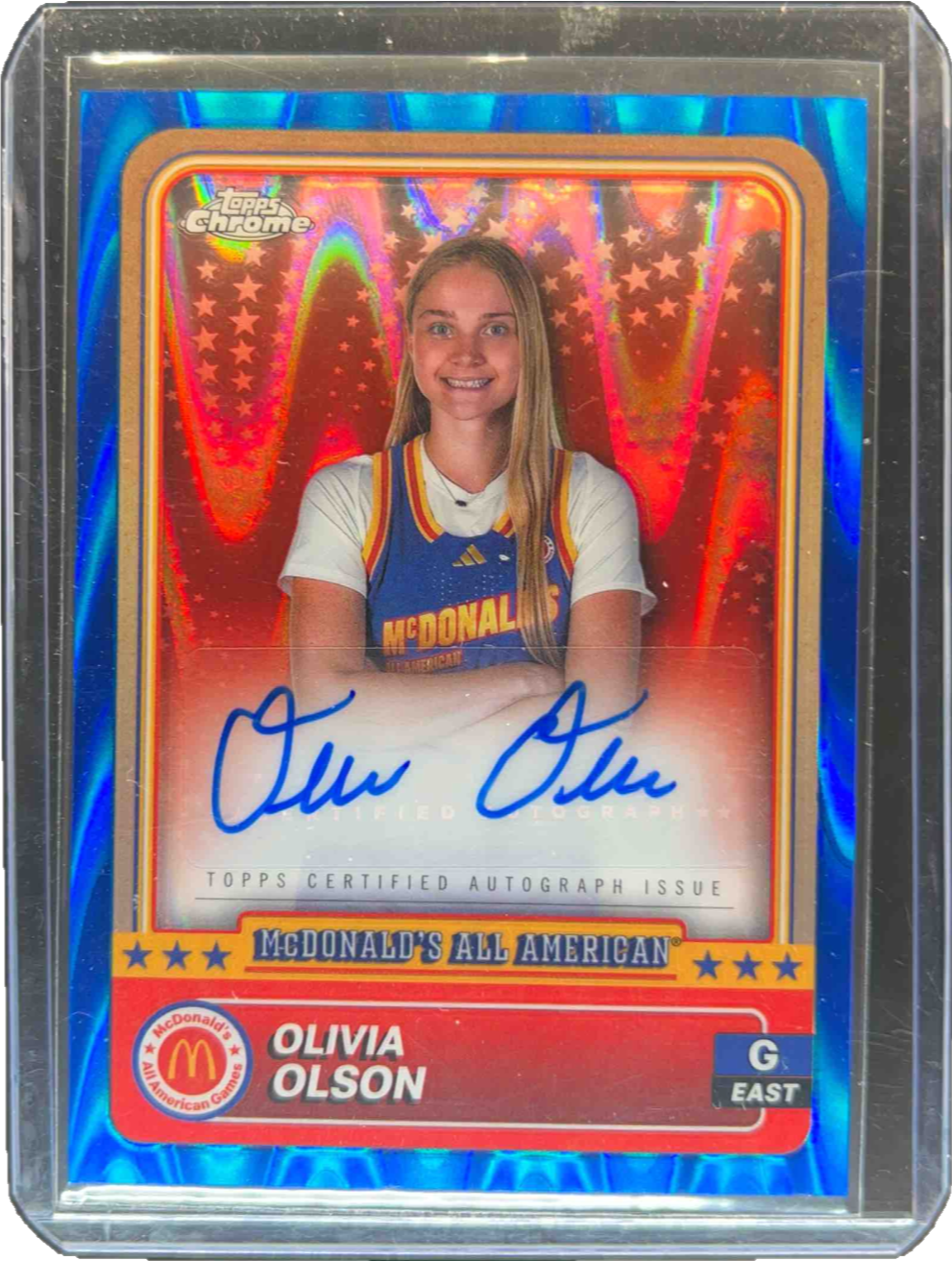 Olivia Olson 2024 Topps Chrome McDonald's All-American #58 Base ...