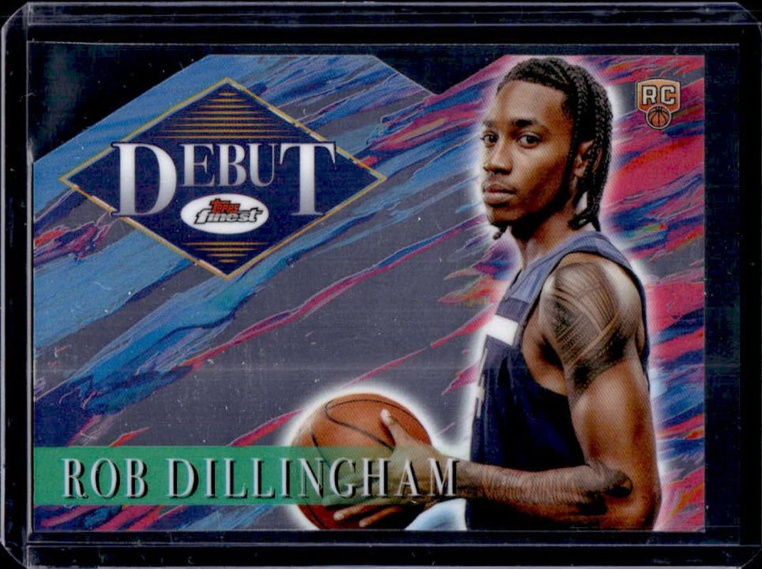 Rob Dillingham 2024 Topps Finest #D-3 Debut Price Guide - Sports Card ...