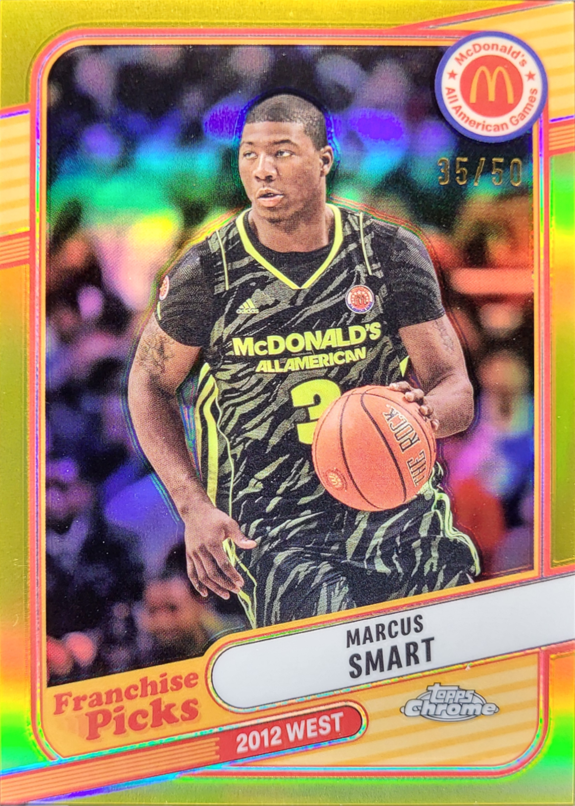 Marcus Smart 2024 Topps Chrome McDonald's All-American #REA-MSM ...