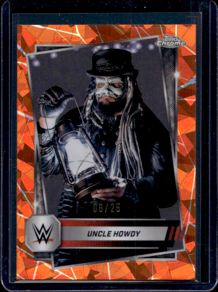 Uncle Howdy 2025 Topps Chrome WWE Sapphire Edition #92 Base Chrome ...