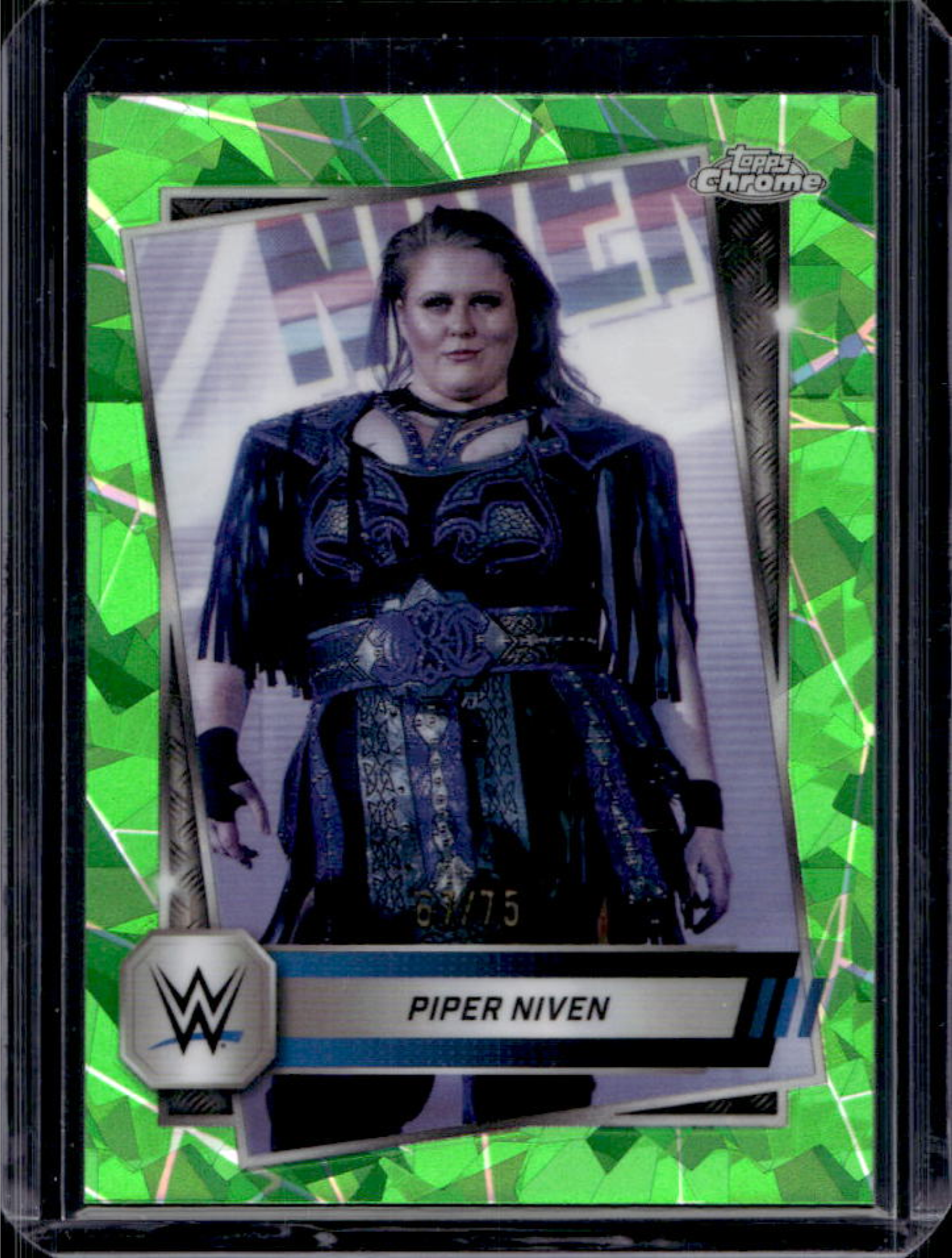 Piper Niven 2025 Topps Chrome WWE Sapphire Edition #152 Base Chrome ...