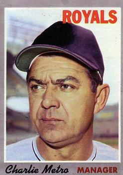 Charlie Metro 1970 Topps #16 Base Price Guide - Sports Card Investor