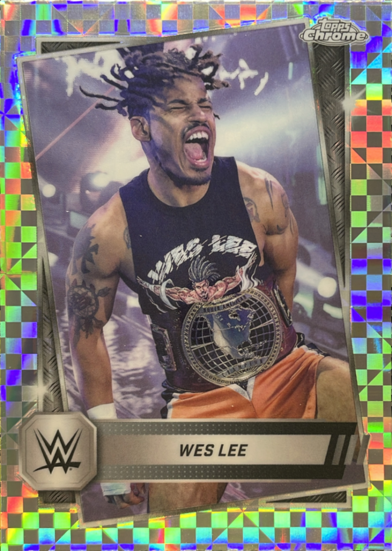 Wes Lee 2025 Topps Chrome WWE #156 X-Fractor Price Guide - Sports Card ...