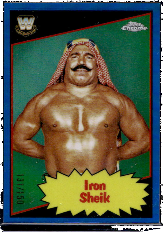 The Iron Sheik 2025 Topps Chrome WWE #85TL-IS 1985 Legends - Blue ...