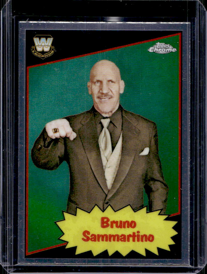 Bruno Sammartino 2025 Topps Chrome WWE #85TL-BS 1985 Legends Price ...