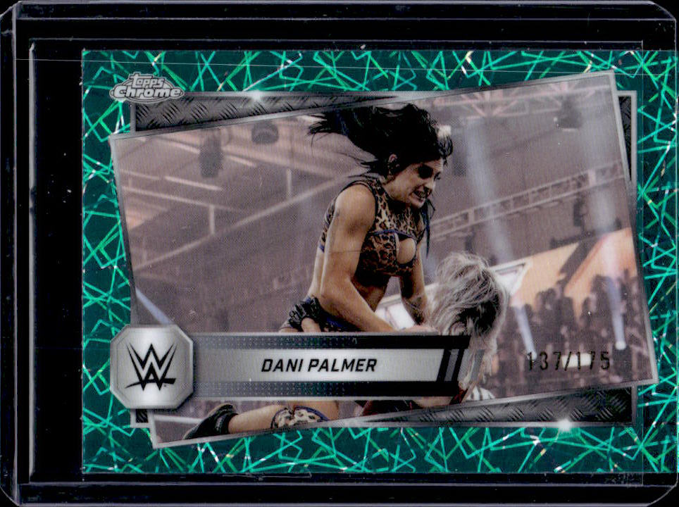 Dani Palmer 2025 Topps Chrome WWE #138 Teal Lazer Refractor /175 Price ...